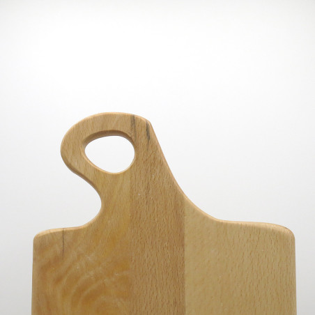Tagliere in faggio manico curvo